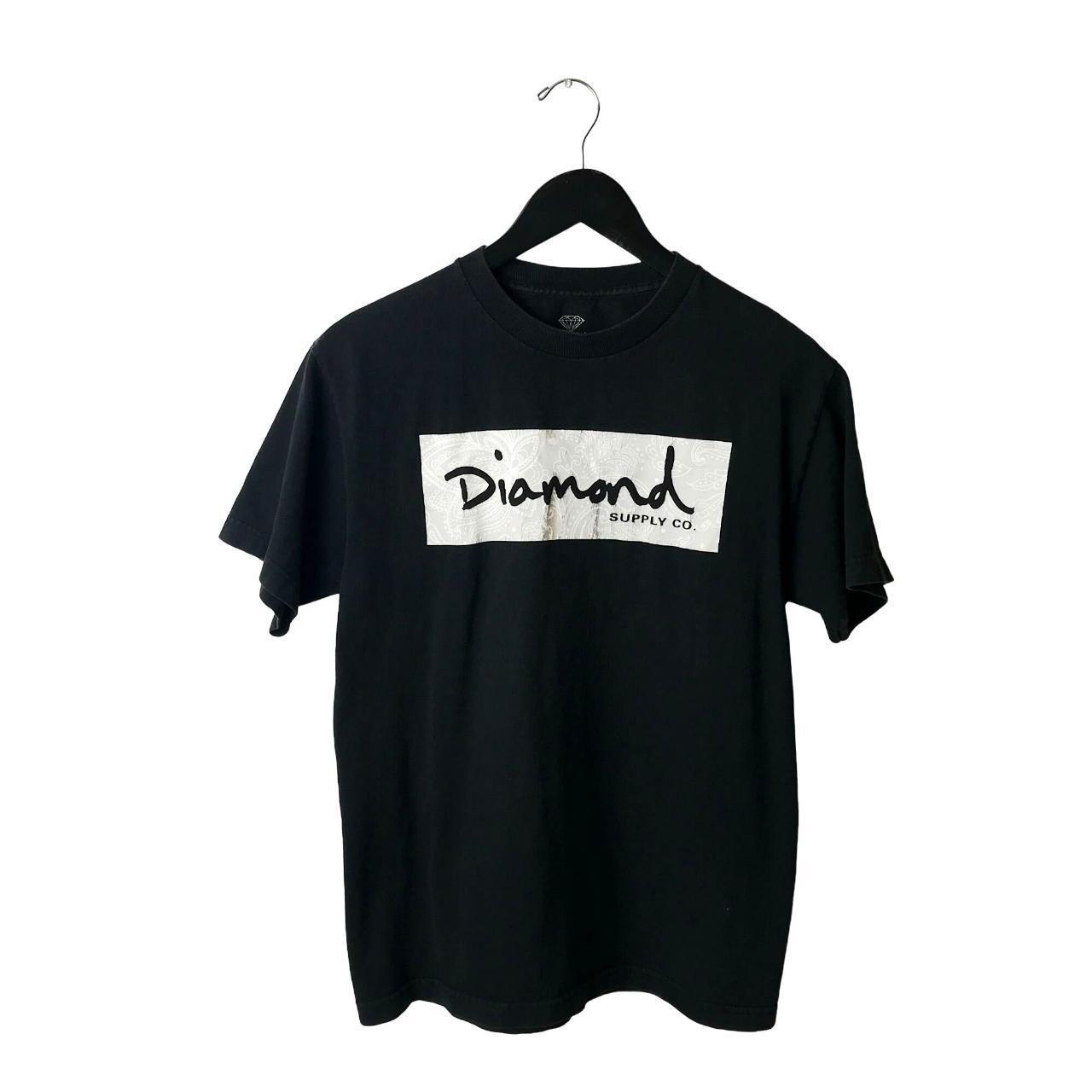 Diamond Supply Co T Shirt Adult Black Small S... - Depop