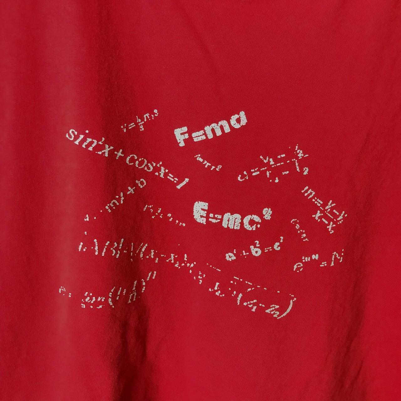 90s Vintage Math Physics Formula T Shirt USA Single... - Depop