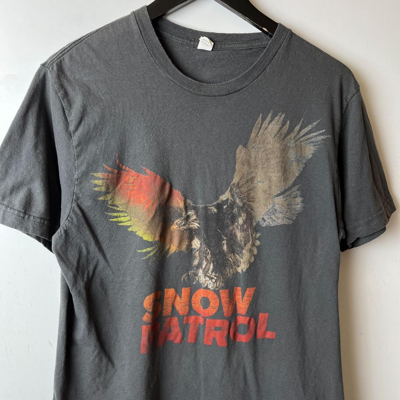 Snow Patrol T Shirt Adult Gray Small S Graphic Tee... - Depop