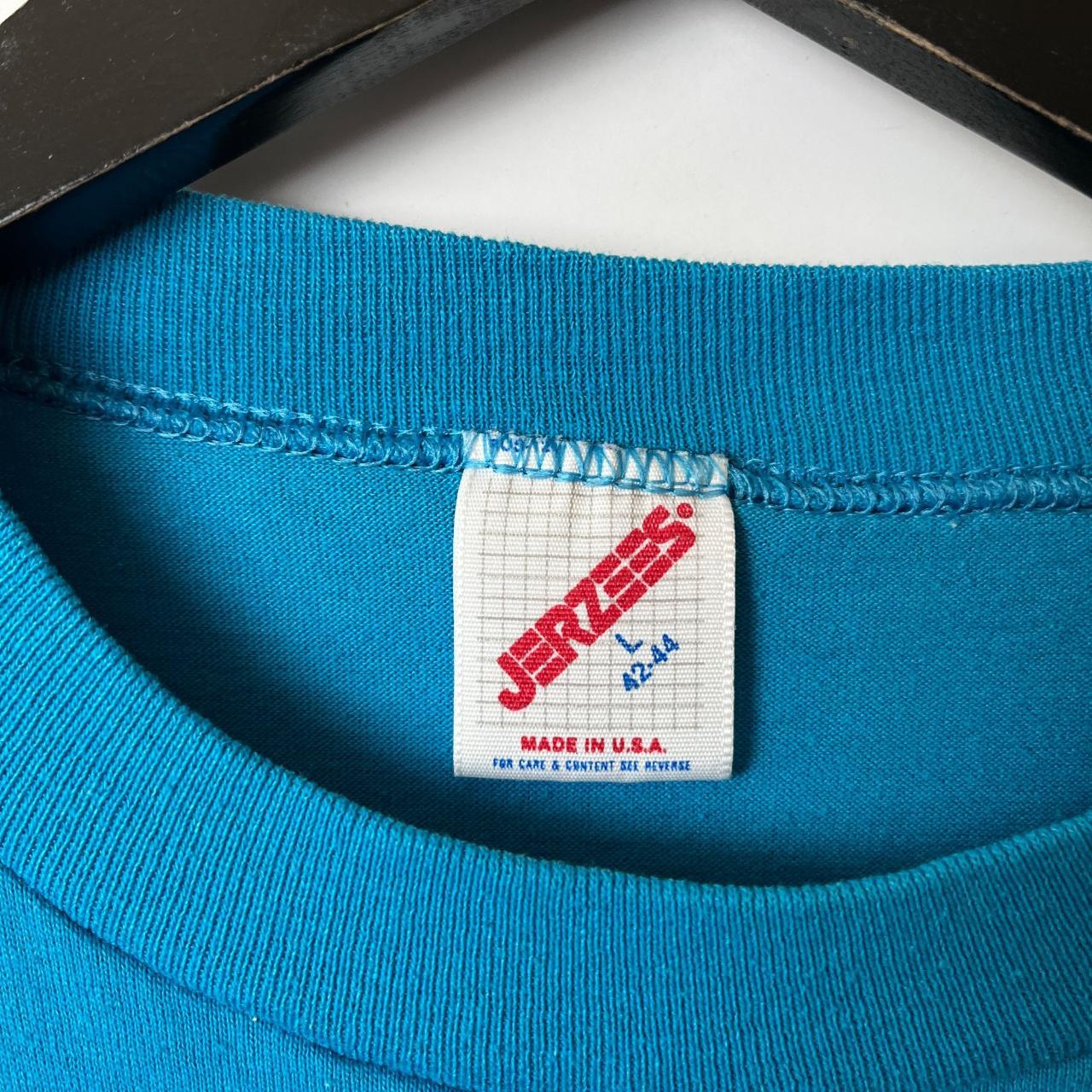 Vintage 80s 90s Washington DC T Shirt Blue Medium M... - Depop