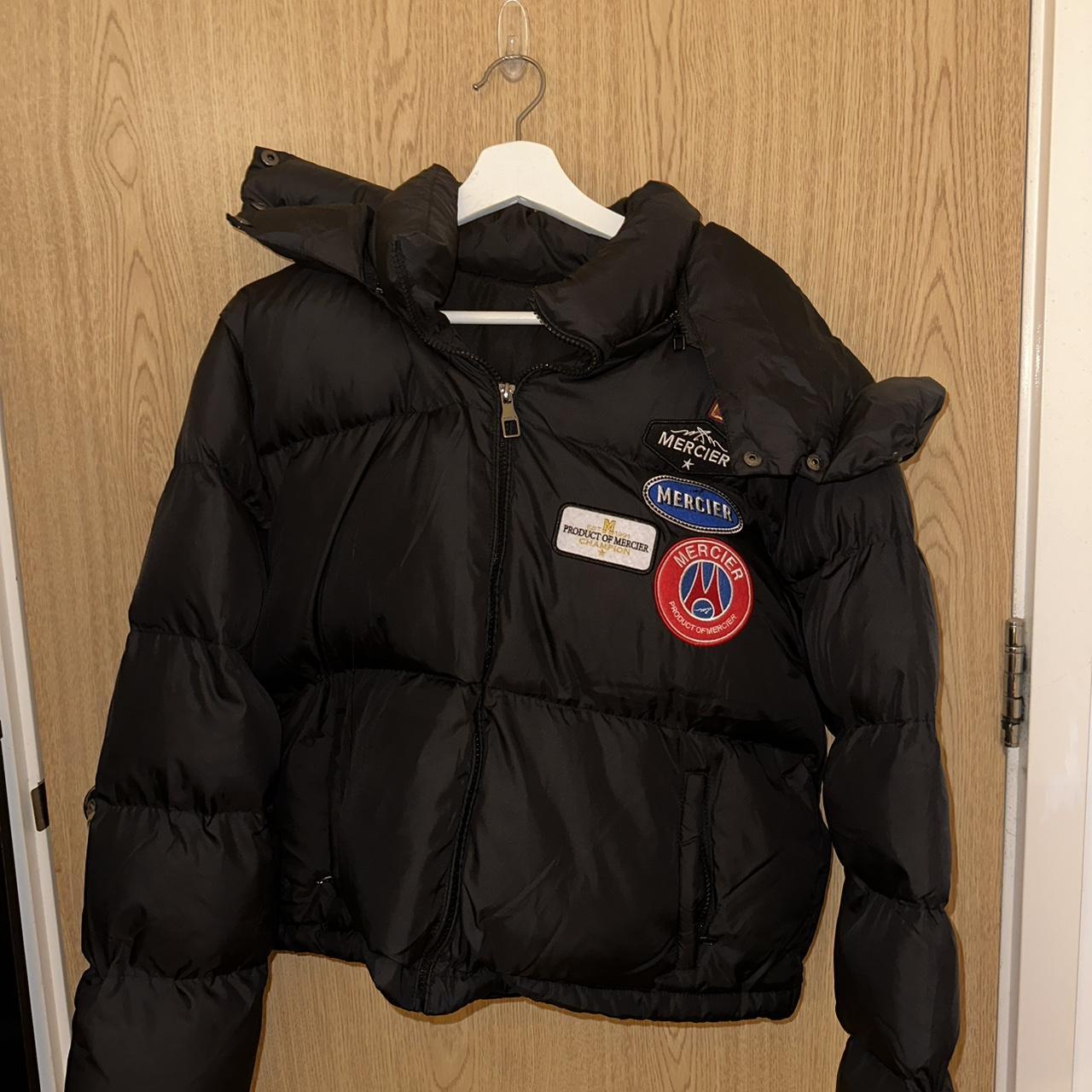 MERCIER cropped puffer jacket - literally brand... - Depop