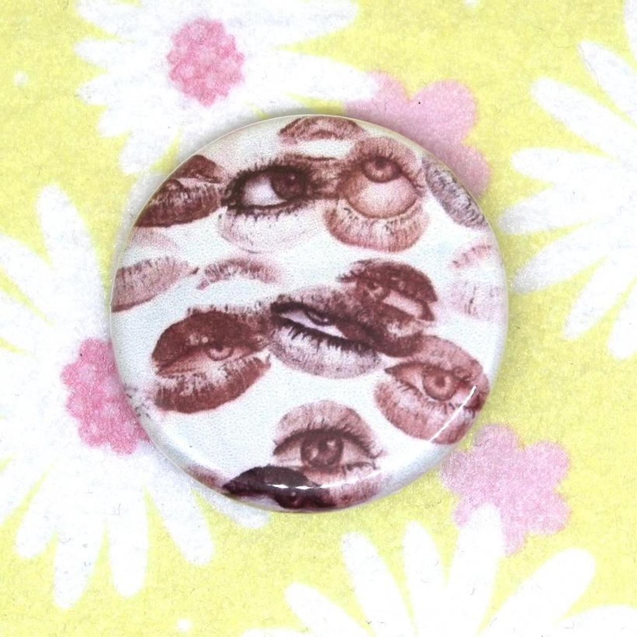 🥀 Eye pin 1.25 inches 🥀 •Handmade by me •Color may... - Depop