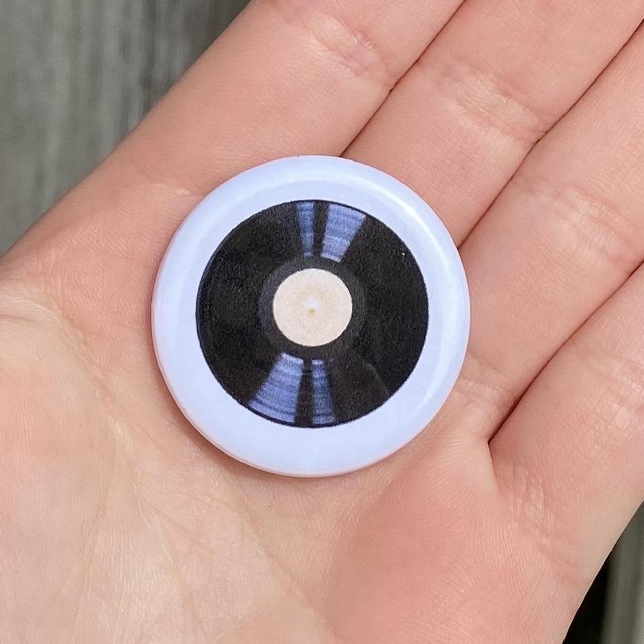 🥀 Vinyl pin 1.25 inches 🥀 •Handmade by me •Color... - Depop