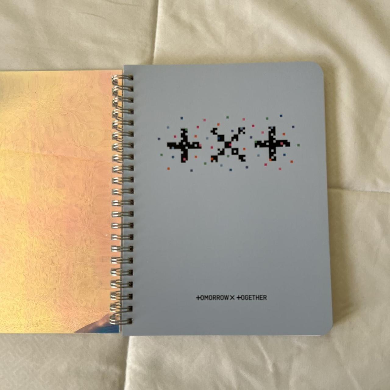 🦋 TXT Holographic Notebook - brand new never... - Depop