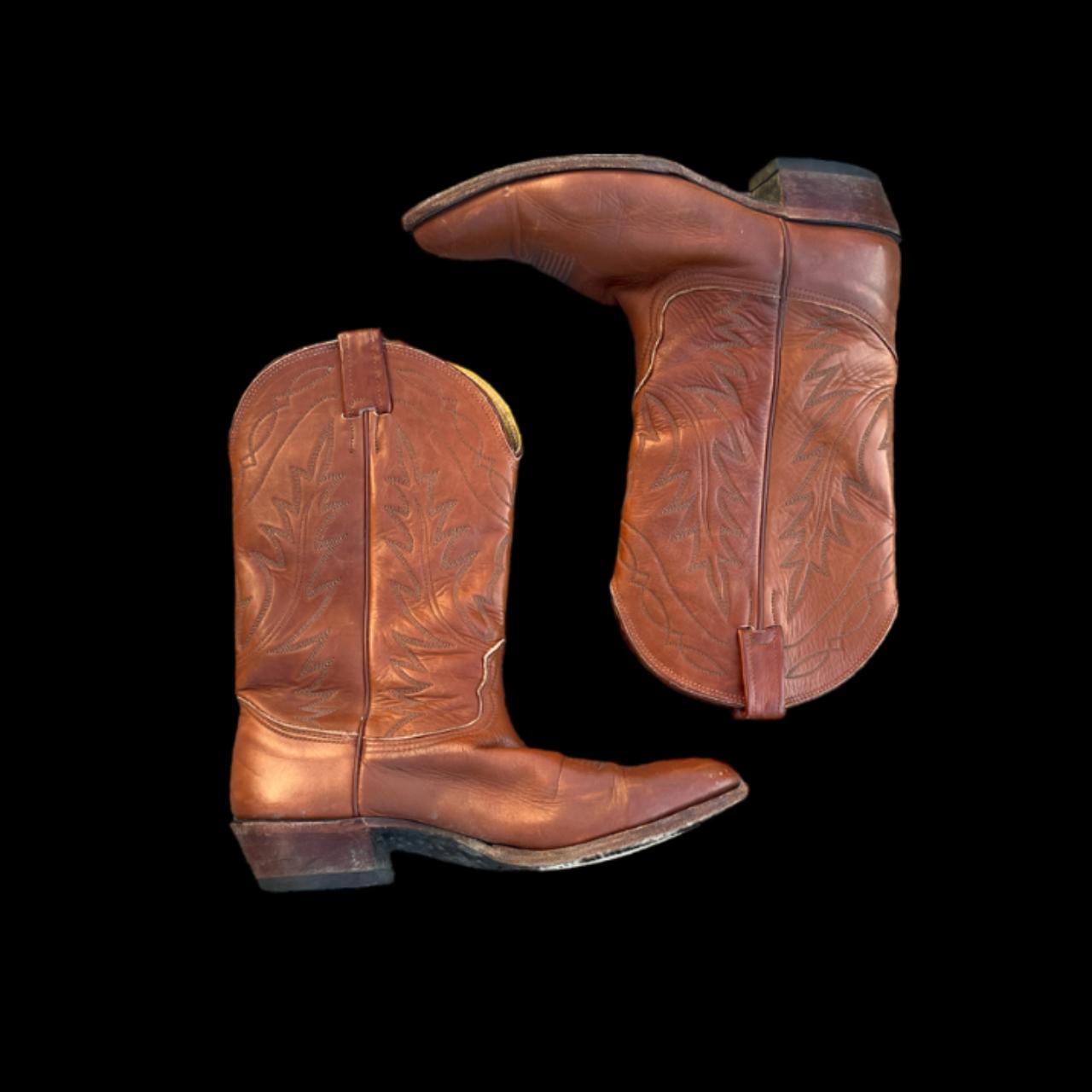 Vintage Nacona Cowboy Boots Made in USA Western... - Depop