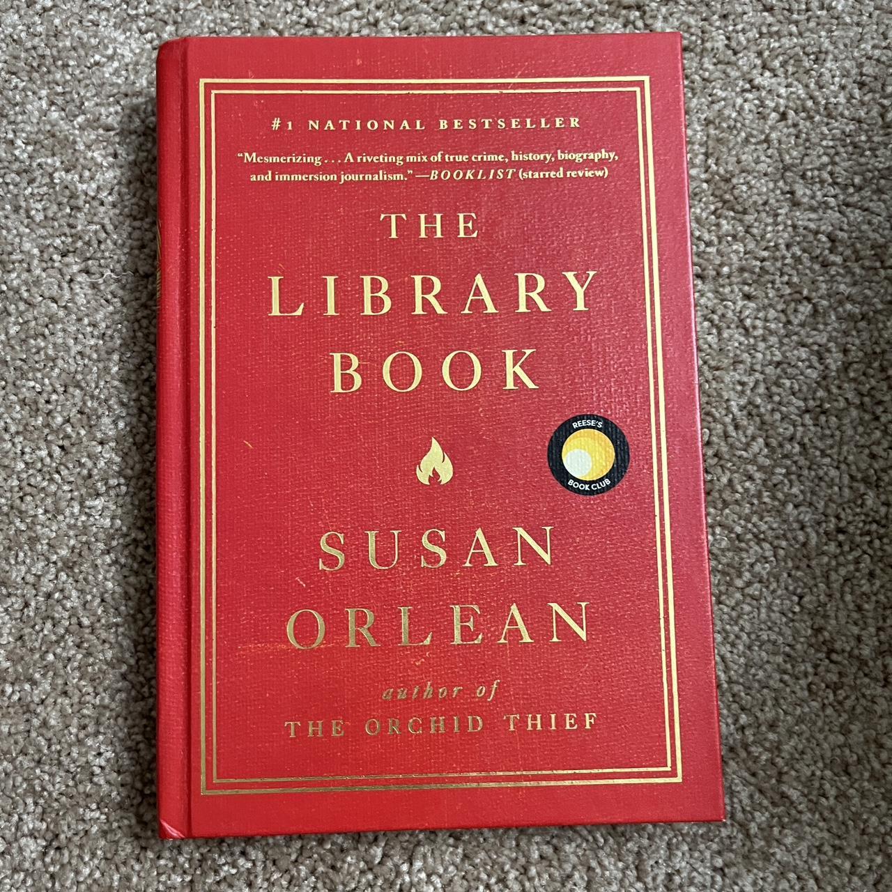 The library book hardcover #book #books #booktok... - Depop