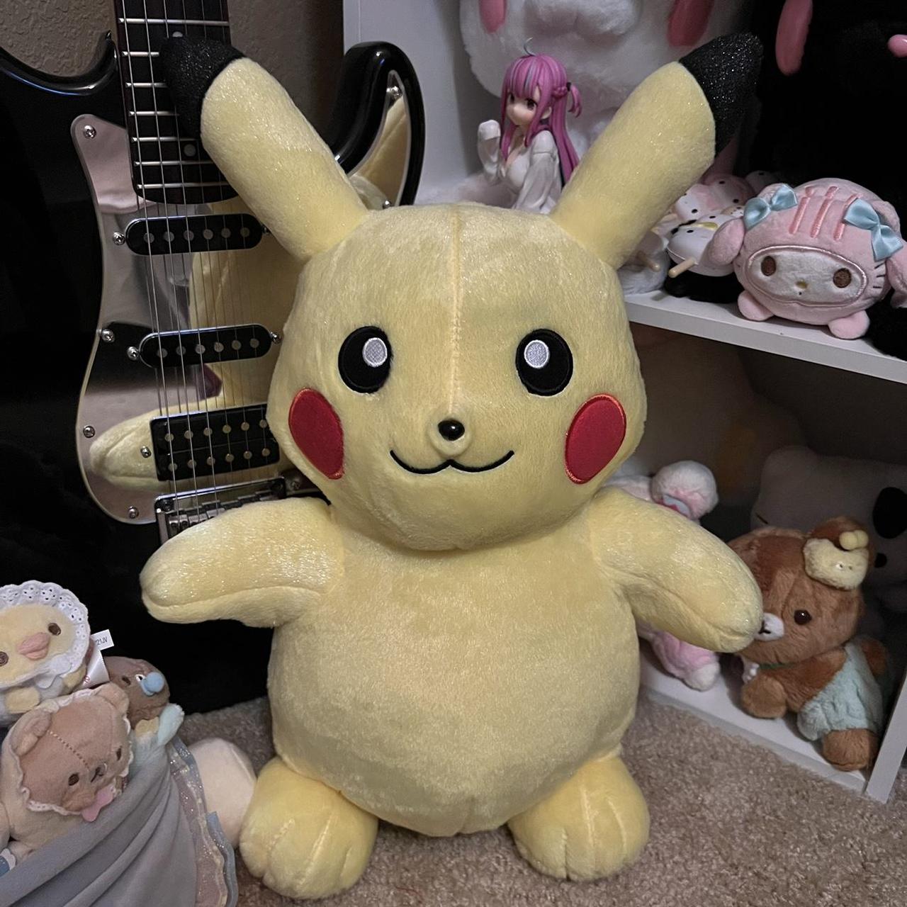 Build a bear pikachu plush no flips flaws stains... - Depop