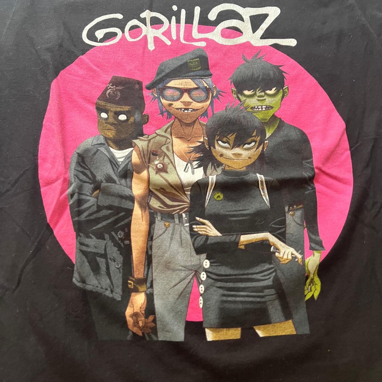 gorillaz graphic tee. purchased from hot topic a few... - Depop