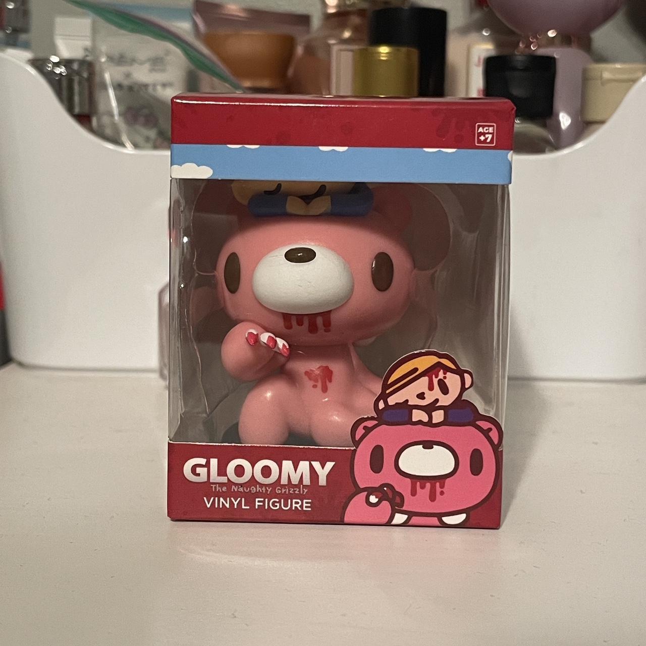 Gloomy bear mini figure - 1 pink vinyl Gloomy bear... - Depop
