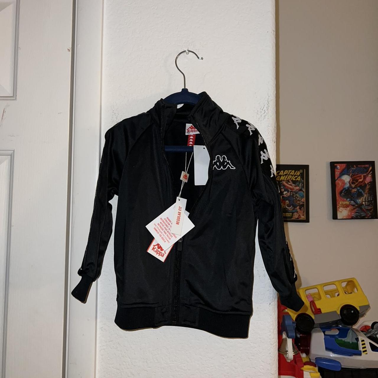 kappa track jacket brand new unisex for child !... - Depop