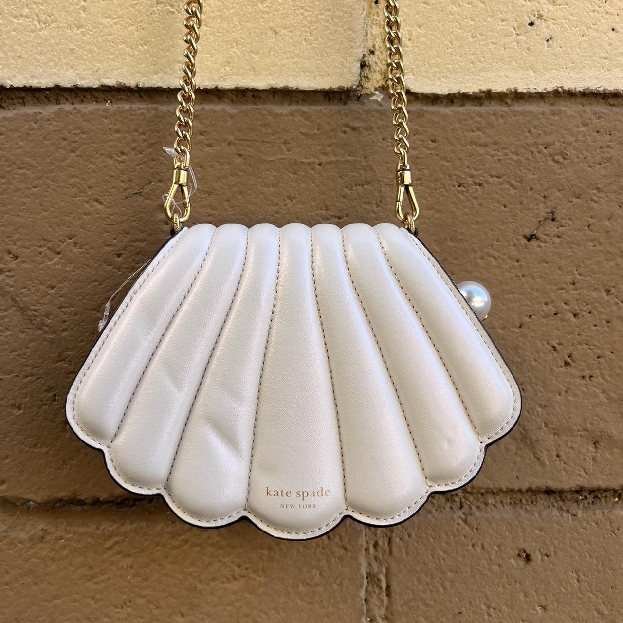 What The Shell Seashell Micro Crossbody Kate Spade !... - Depop