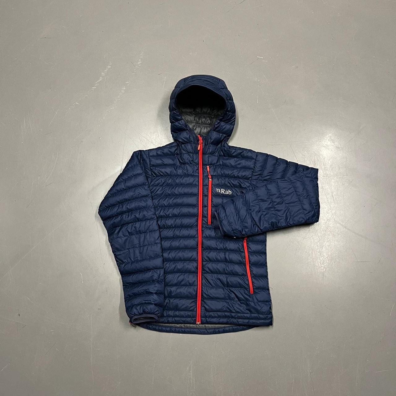 Rab pertex microlight alpine puffer jacket navy /... - Depop