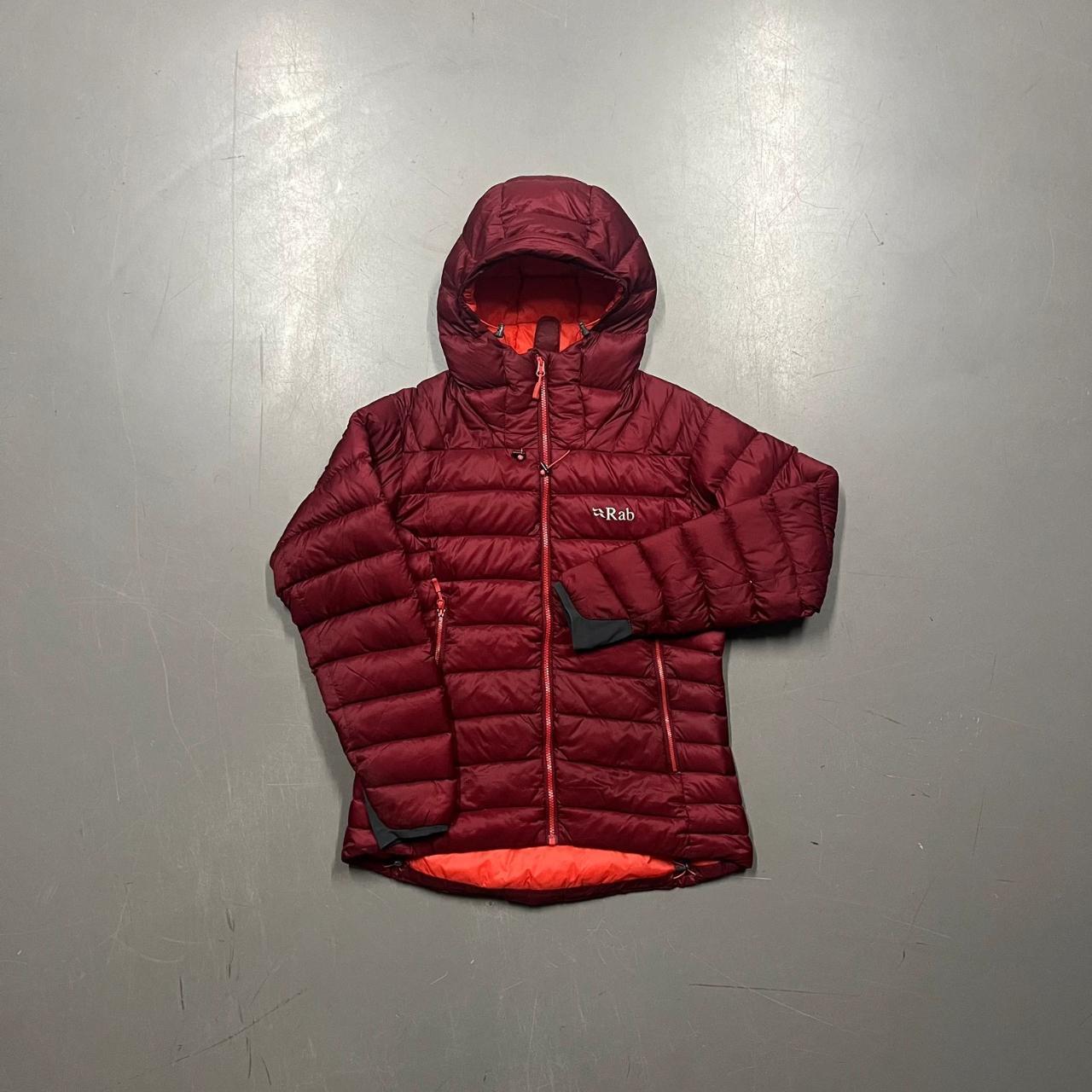Rab pertex quantum electron puffer jacket burgundy ... - Depop