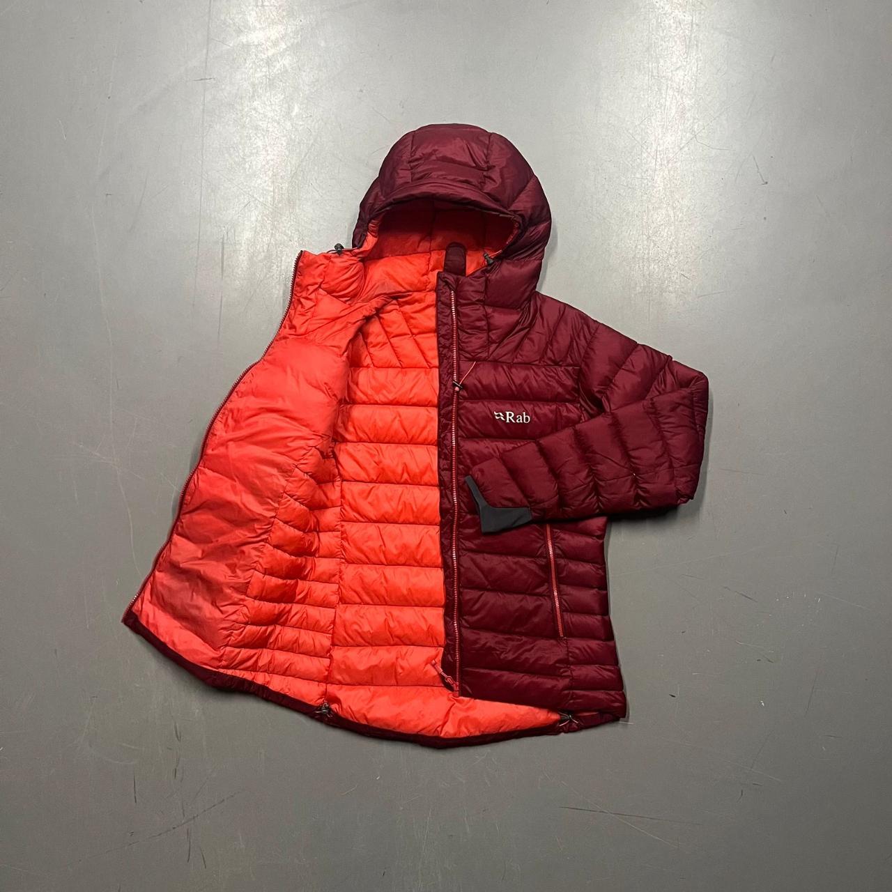 Rab pertex quantum electron puffer jacket burgundy ... - Depop