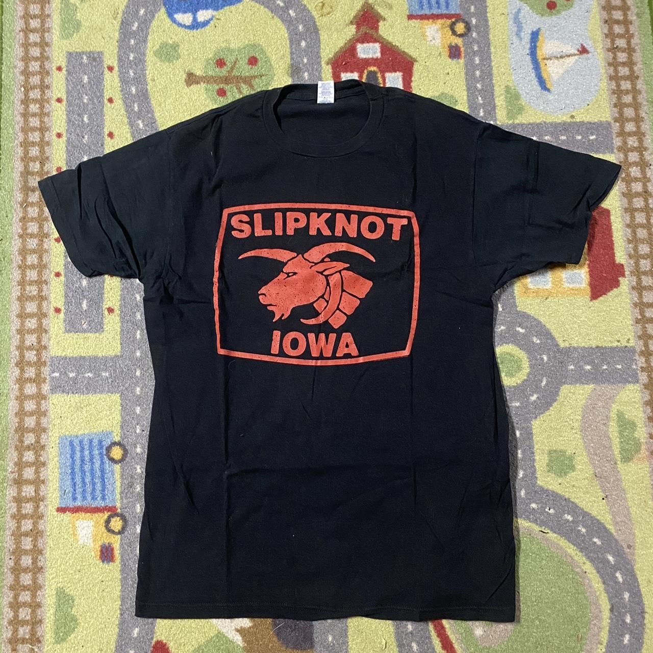 Slipknot Iowa logo tee. Purchased from Rockablila.... | Depop