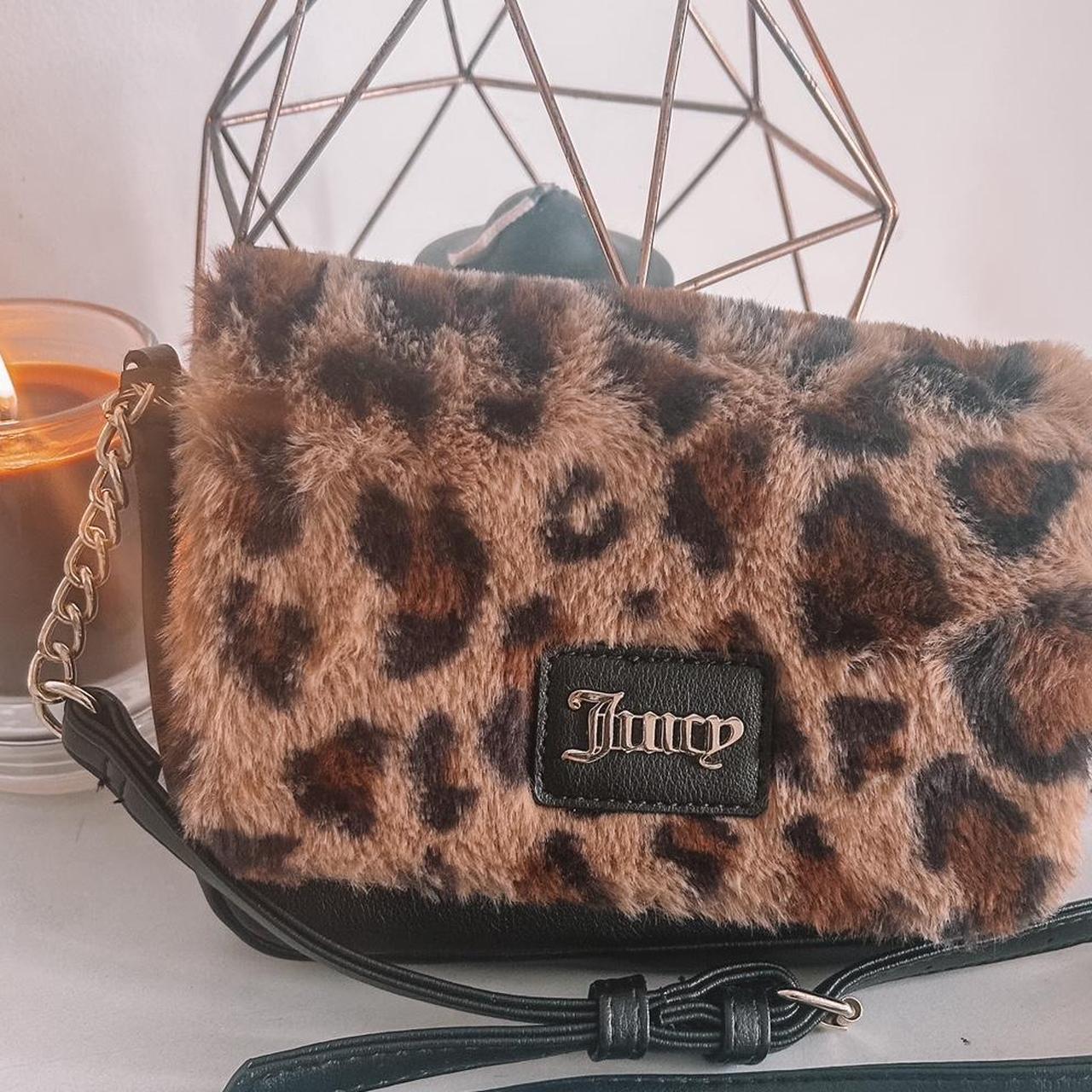 JUICY COUTURE LEOPARD PRINT BAG $45 including... - Depop