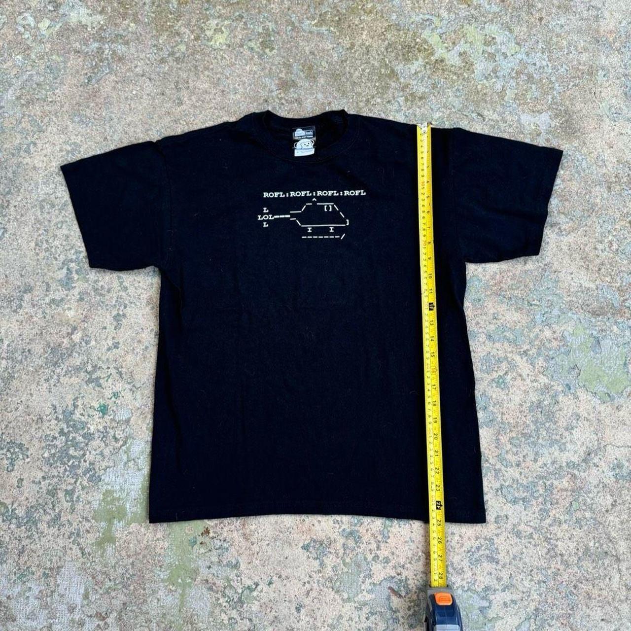 Computer Coding Helicopter Y2K Tech Shirt Size:... - Depop