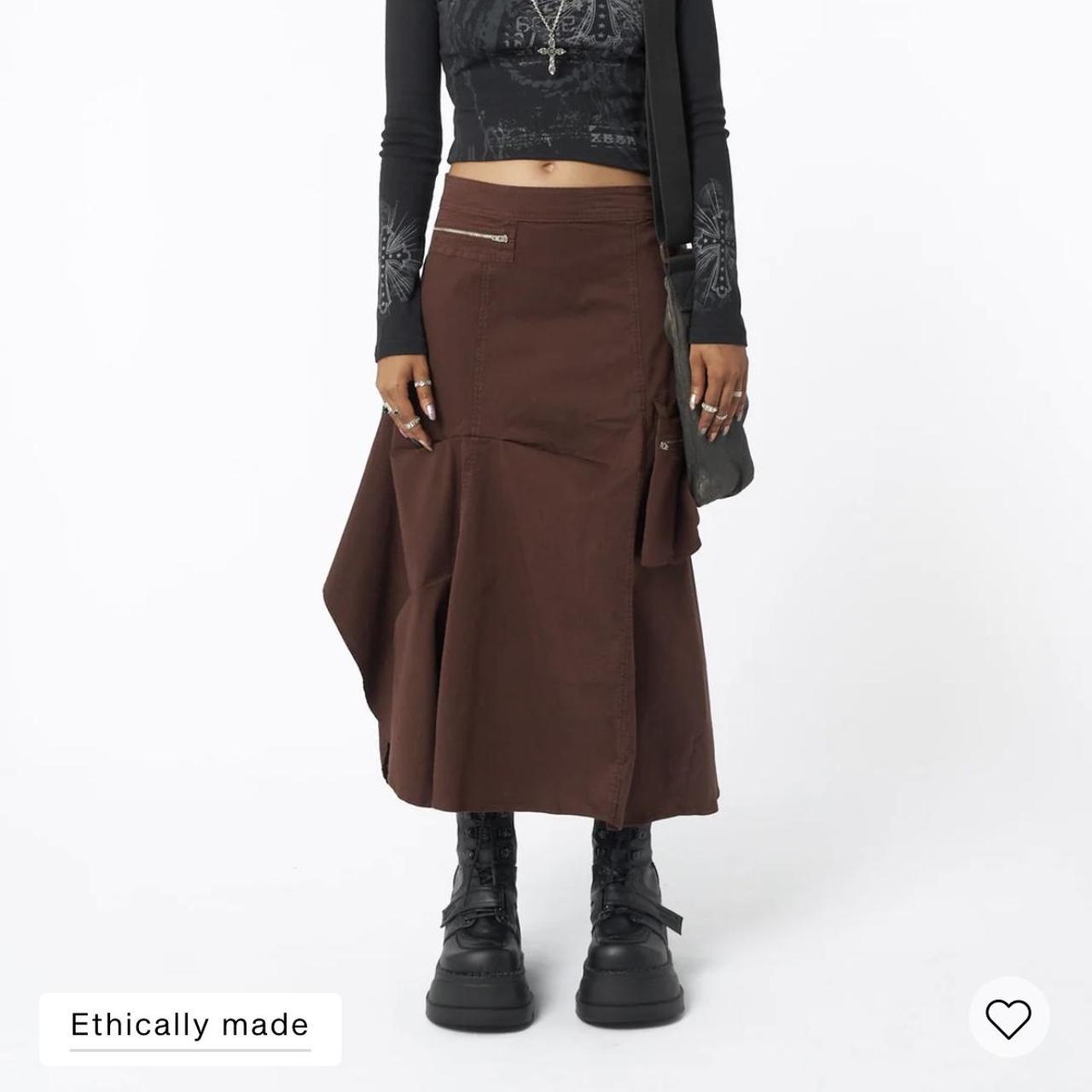 Minga London Women's Brown Skirt | Depop