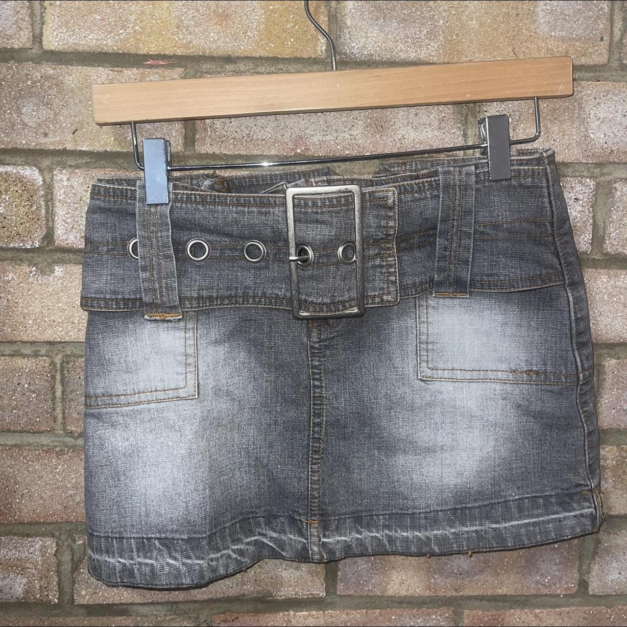 SUPER HAWT denim mini skirt. This skirt is sexy asf... - Depop