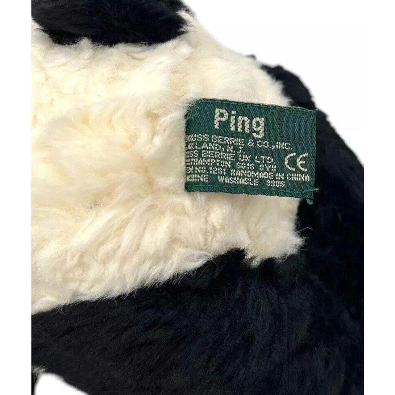 Russ Small Plush Vintage Ping Panda Bear From The... - Depop