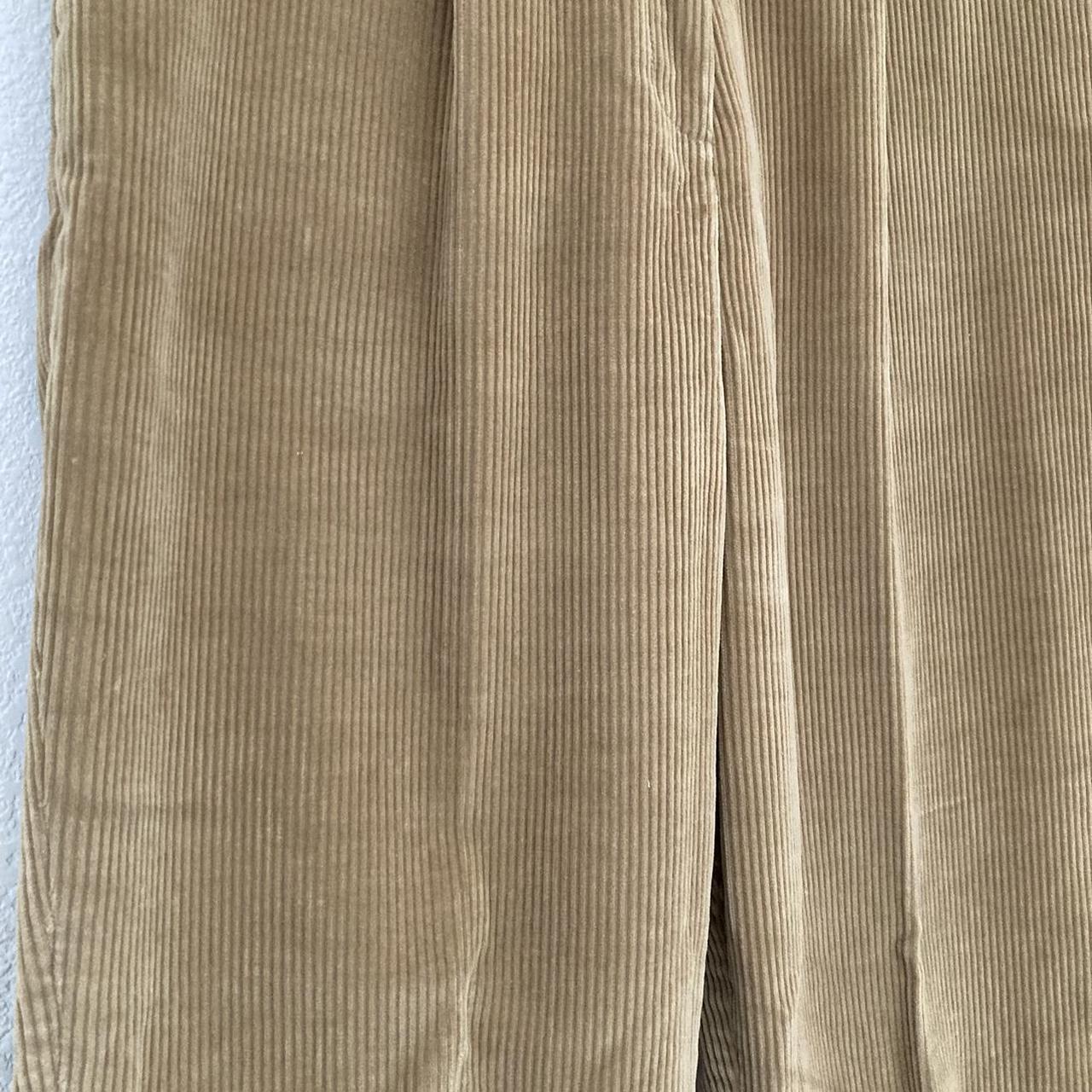 Vintage 80’s tan corduroy pants Size: 8 Waist:... - Depop