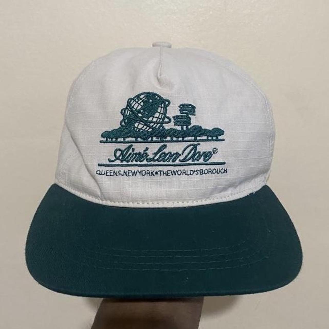 CREAM & GREEN AIME LEON DORE UNISPHERE CAP - Depop