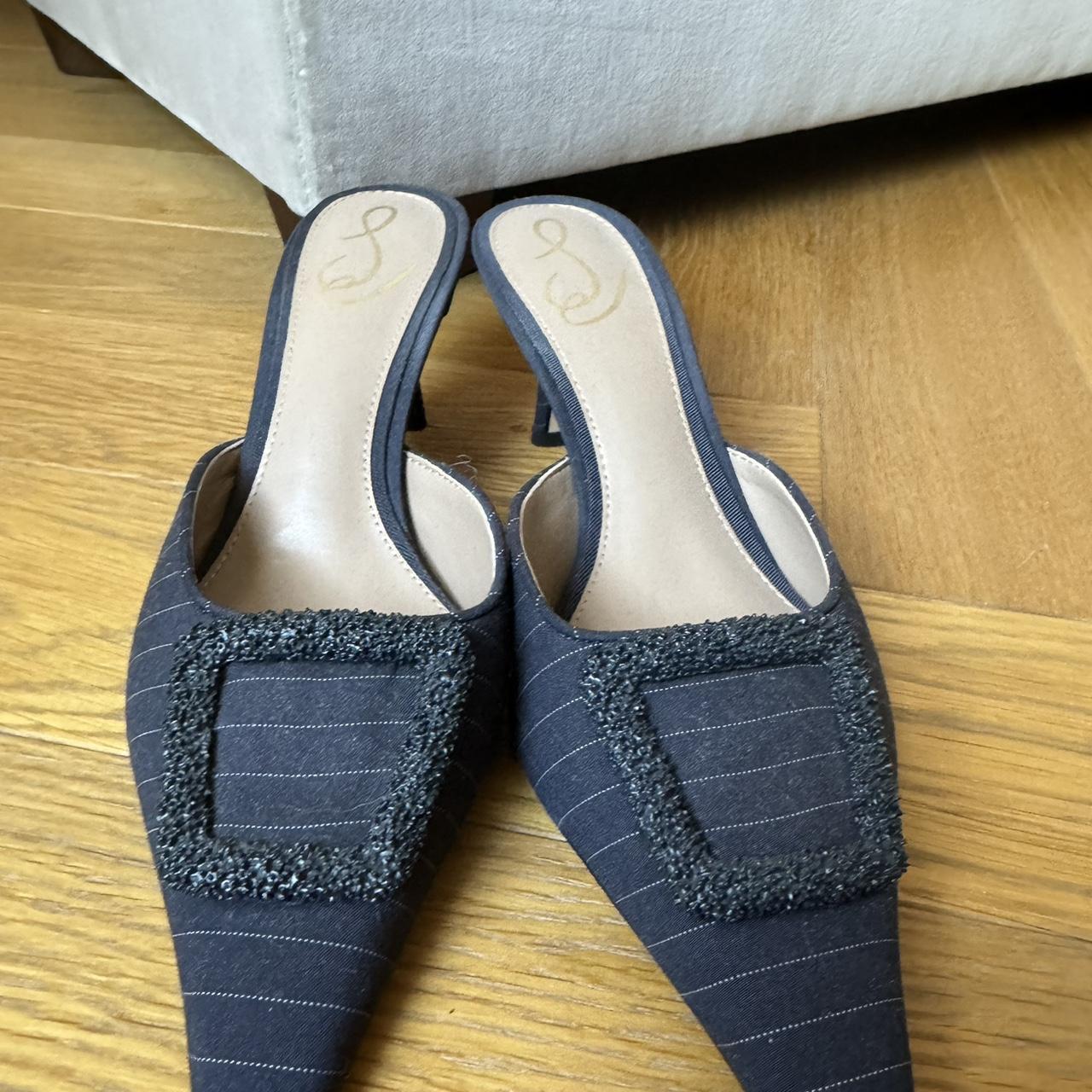 Sam Edelman mules with embellishment RRP:... - Depop