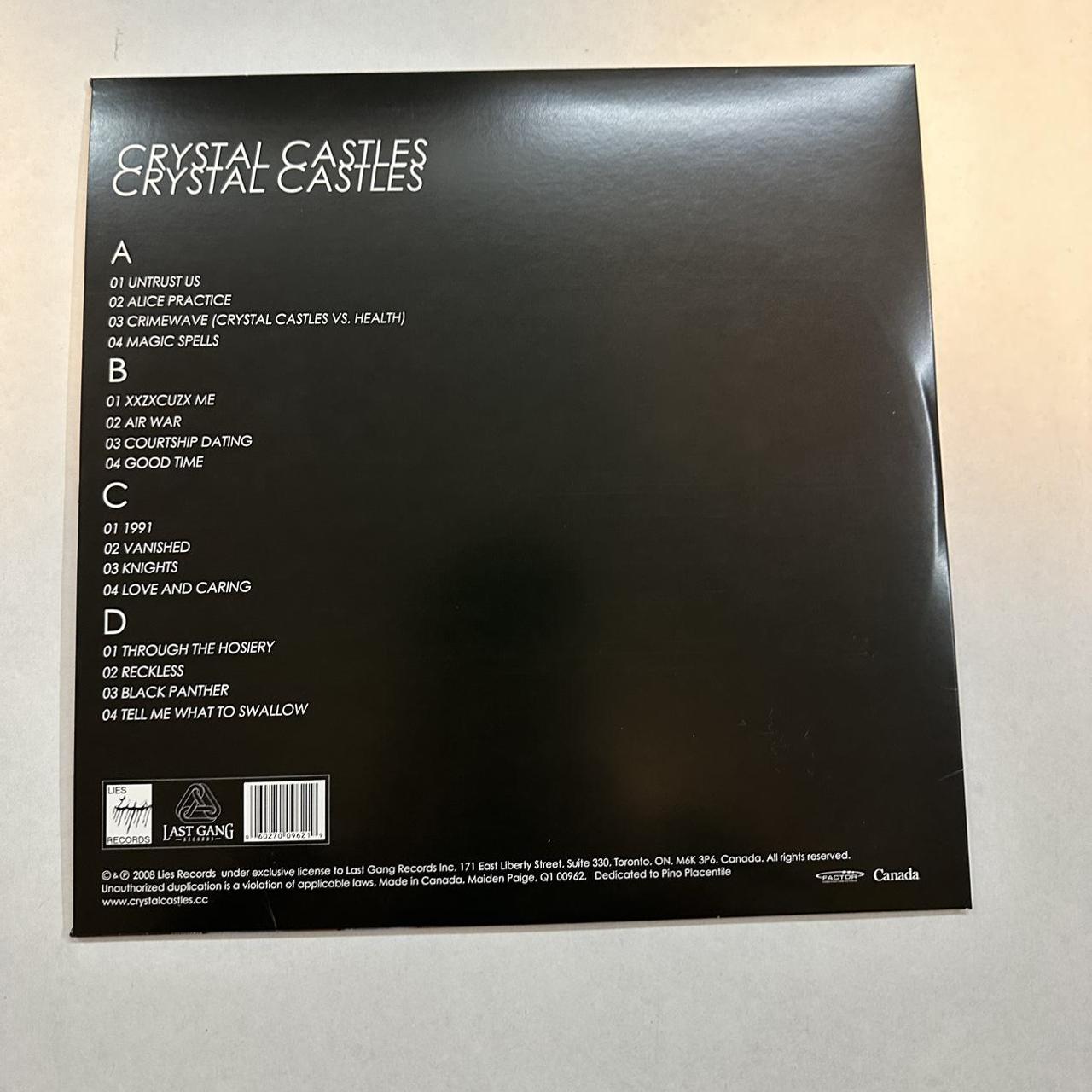 Crystal Castles - Crystal Castles Double LP on a... - Depop