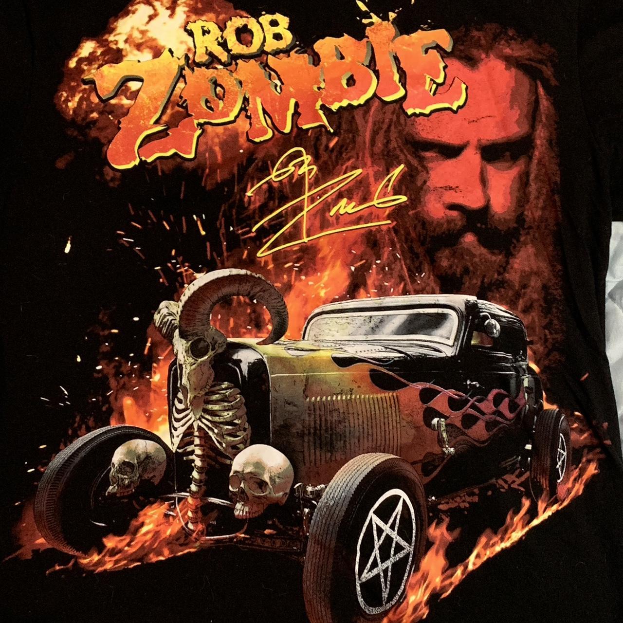 Rob Zombie shirt, size XXL. This shirt is far beyond... - Depop