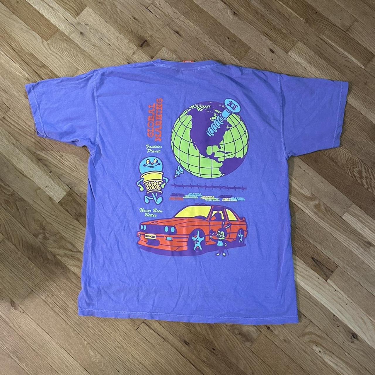 Cold World Frozen Goods shirt, size XL. This brand... - Depop