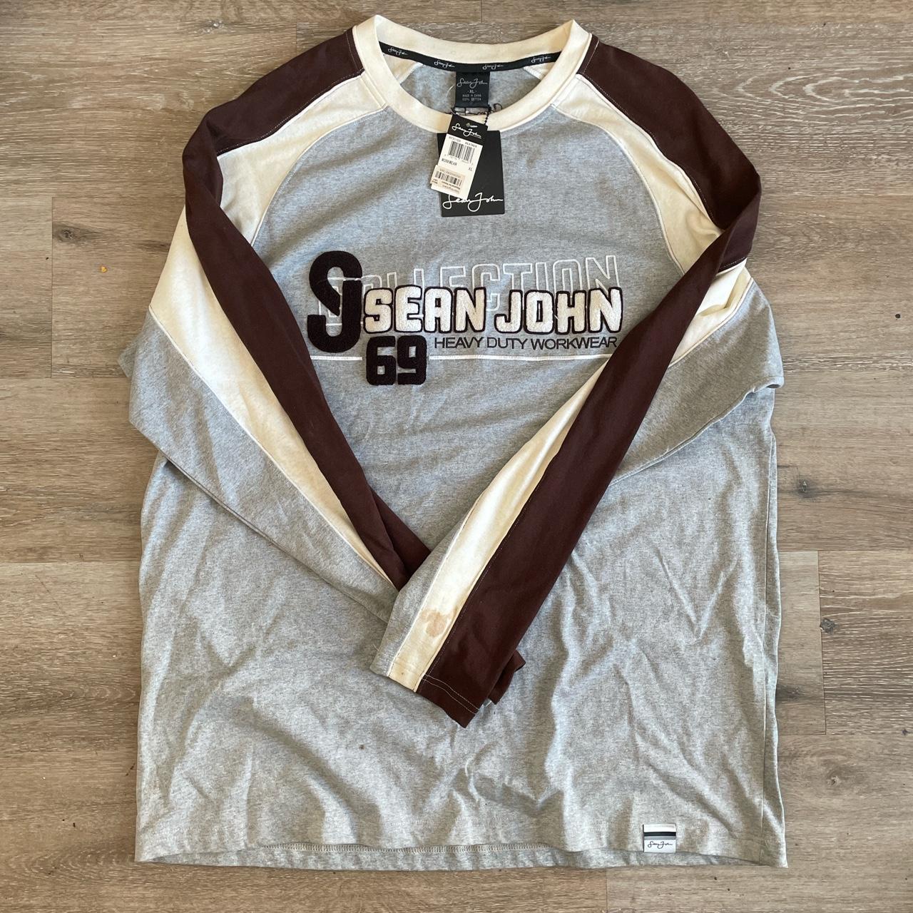 Vintage sean john sweater with tags still attached ... - Depop