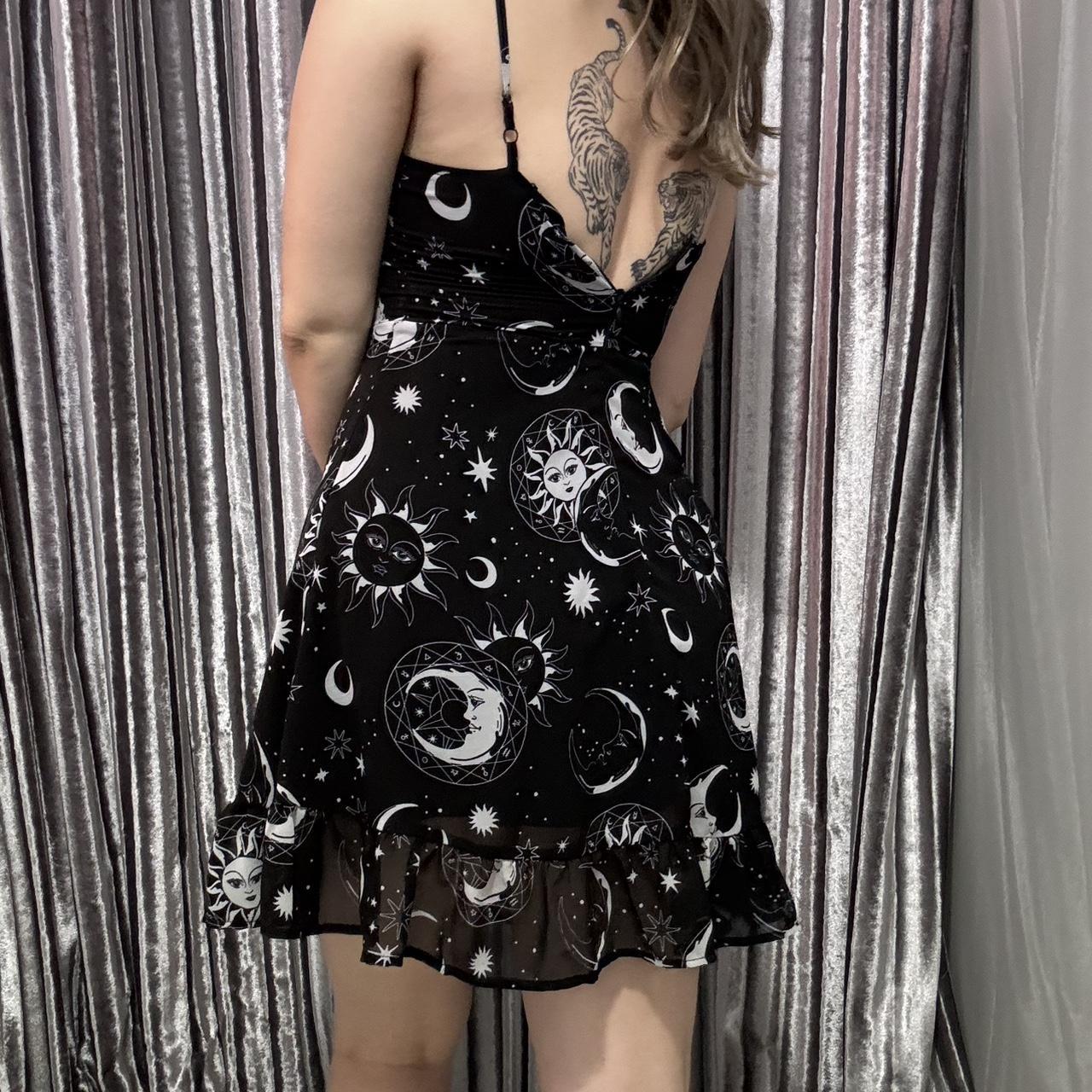 Killstar Astral Light Crescent Moon Stars Gothic... - Depop