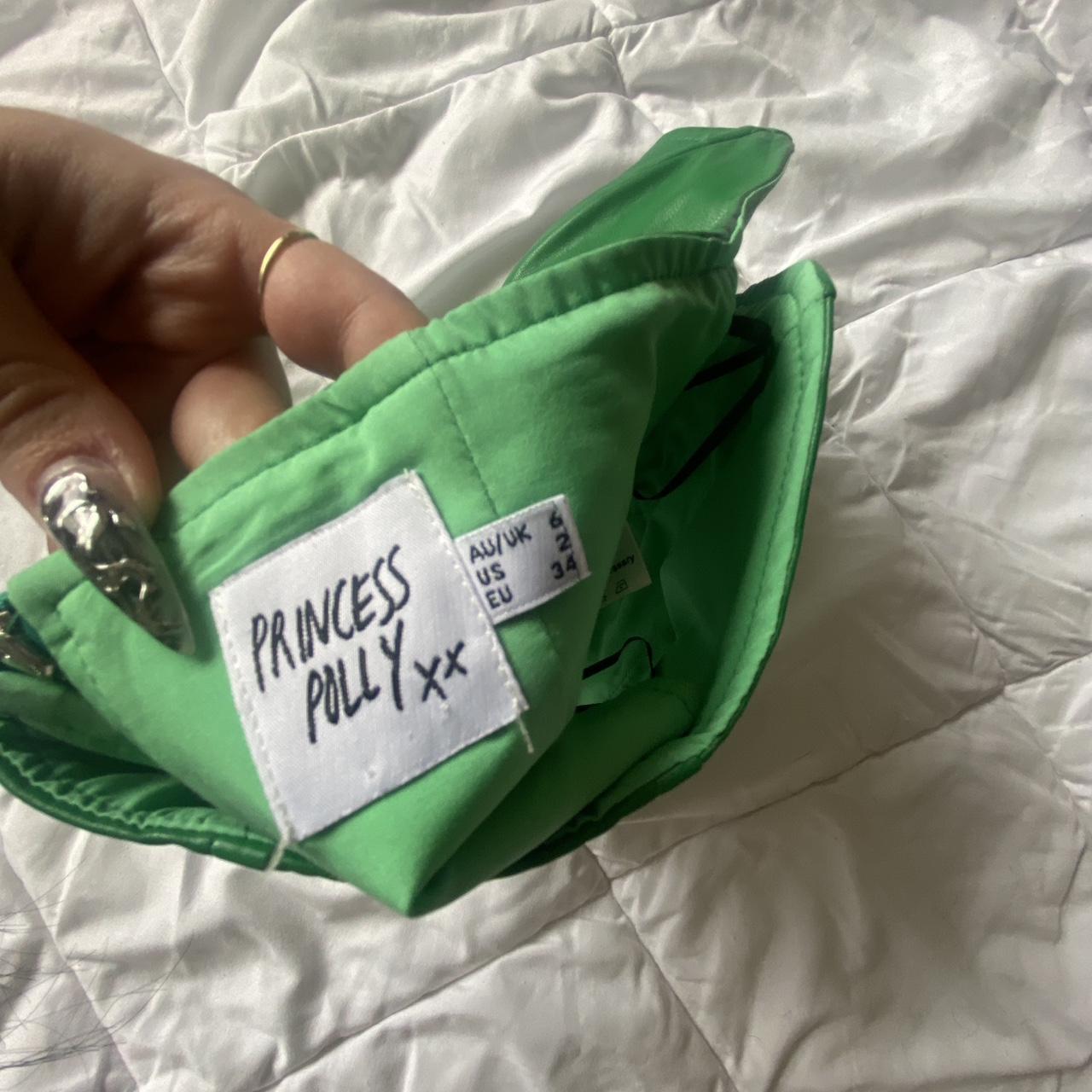 PRINCESS POLLY GREEN BUSTIER CORSET -no... - Depop