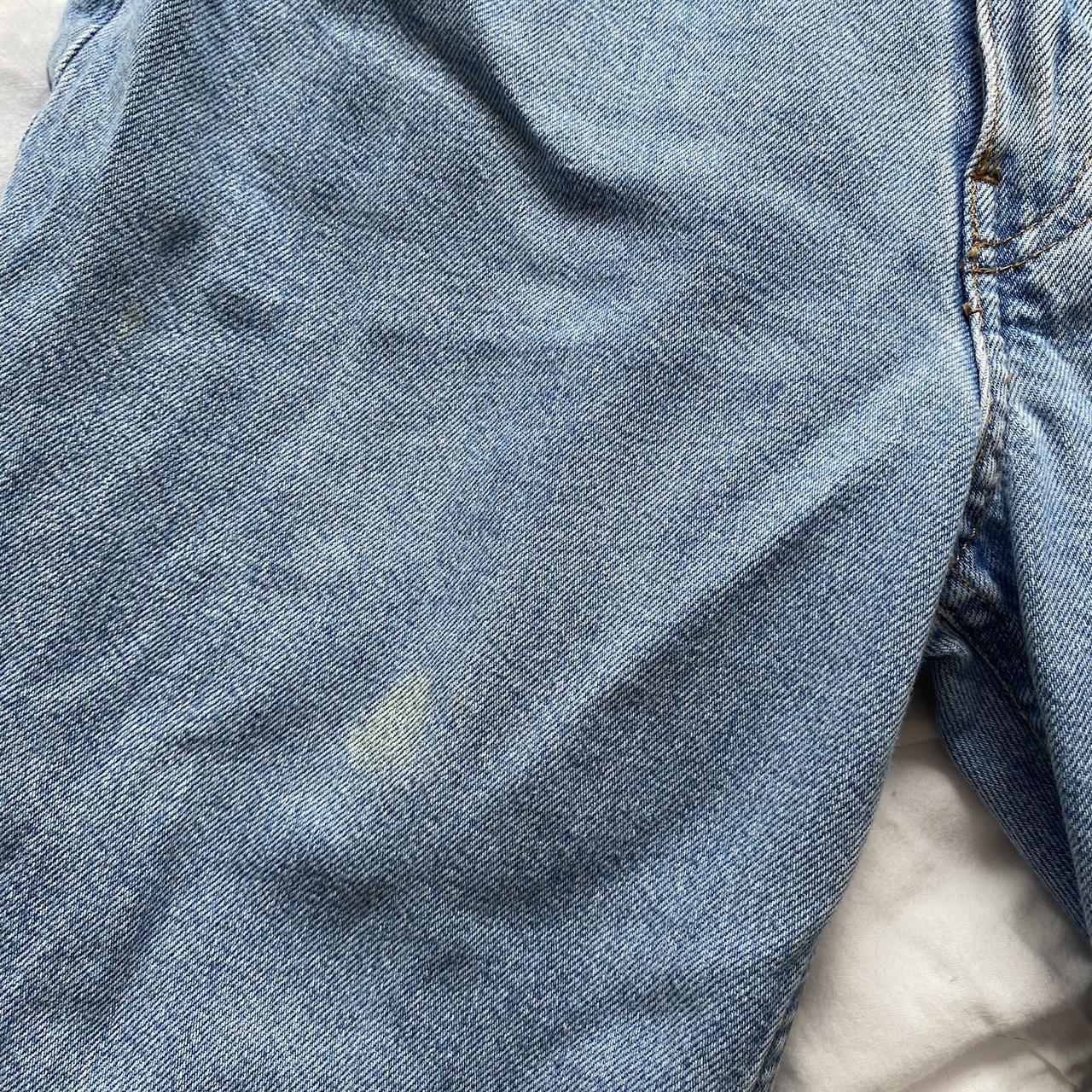 WEEKDAY JEANS stain on front (third pic) - Depop