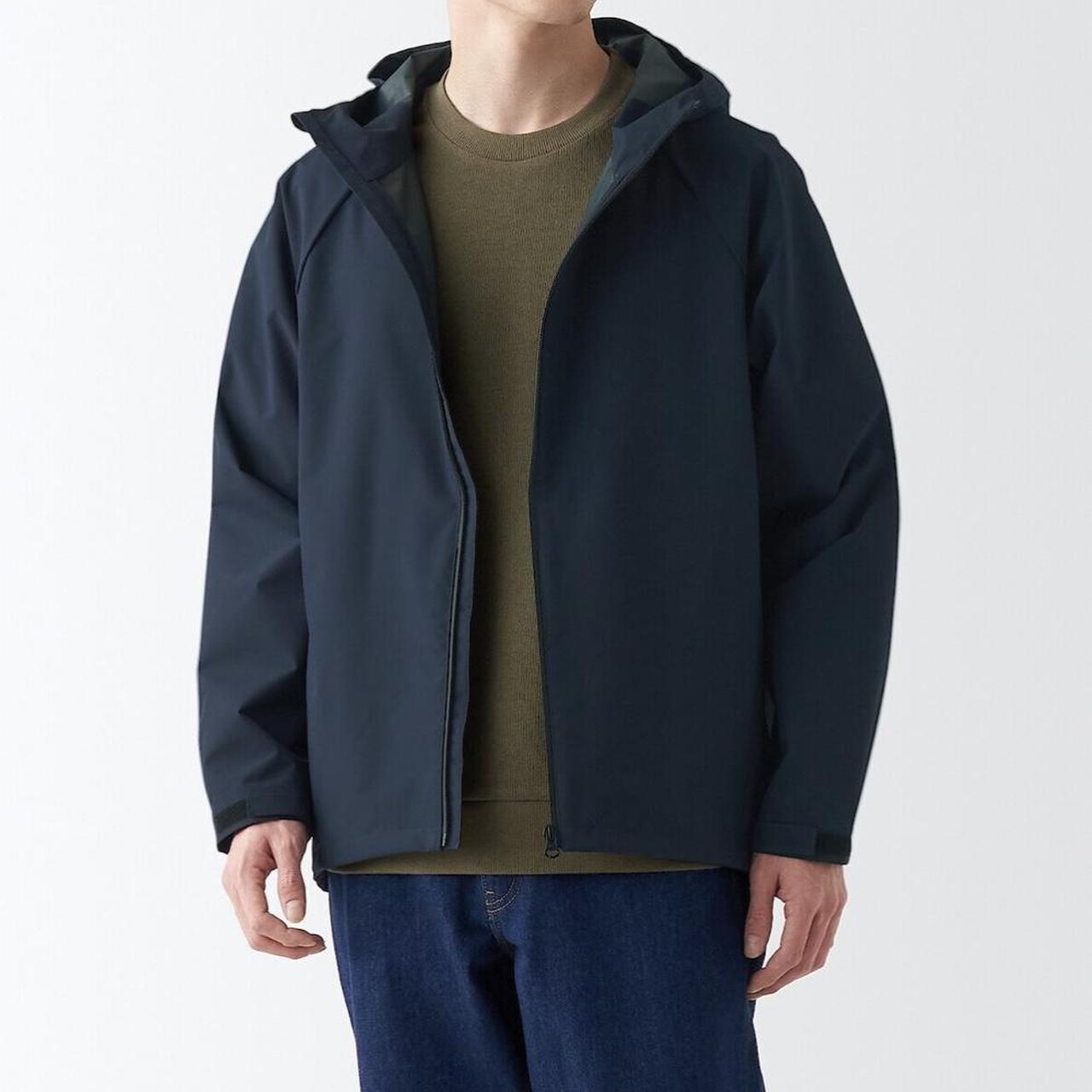 Muji Men's Navy Jacket | Depop