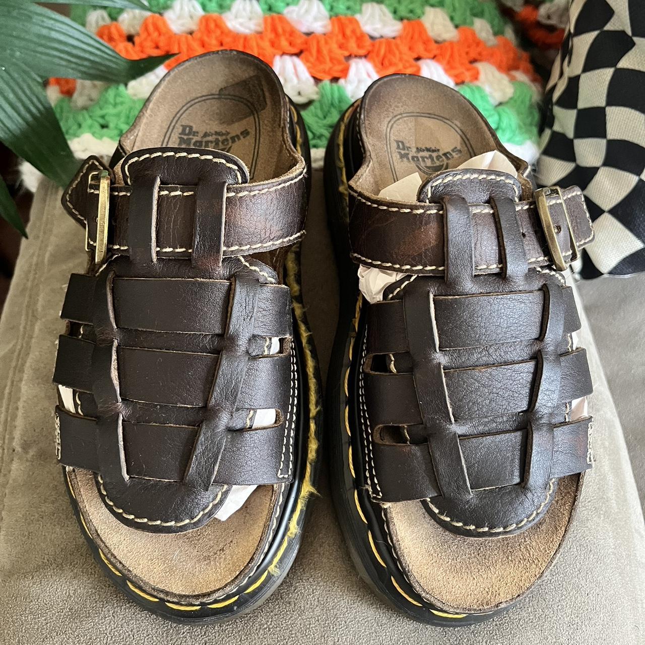 Fisherman chunky Doc Marten slip on 🖤 Gorgeous doc... - Depop