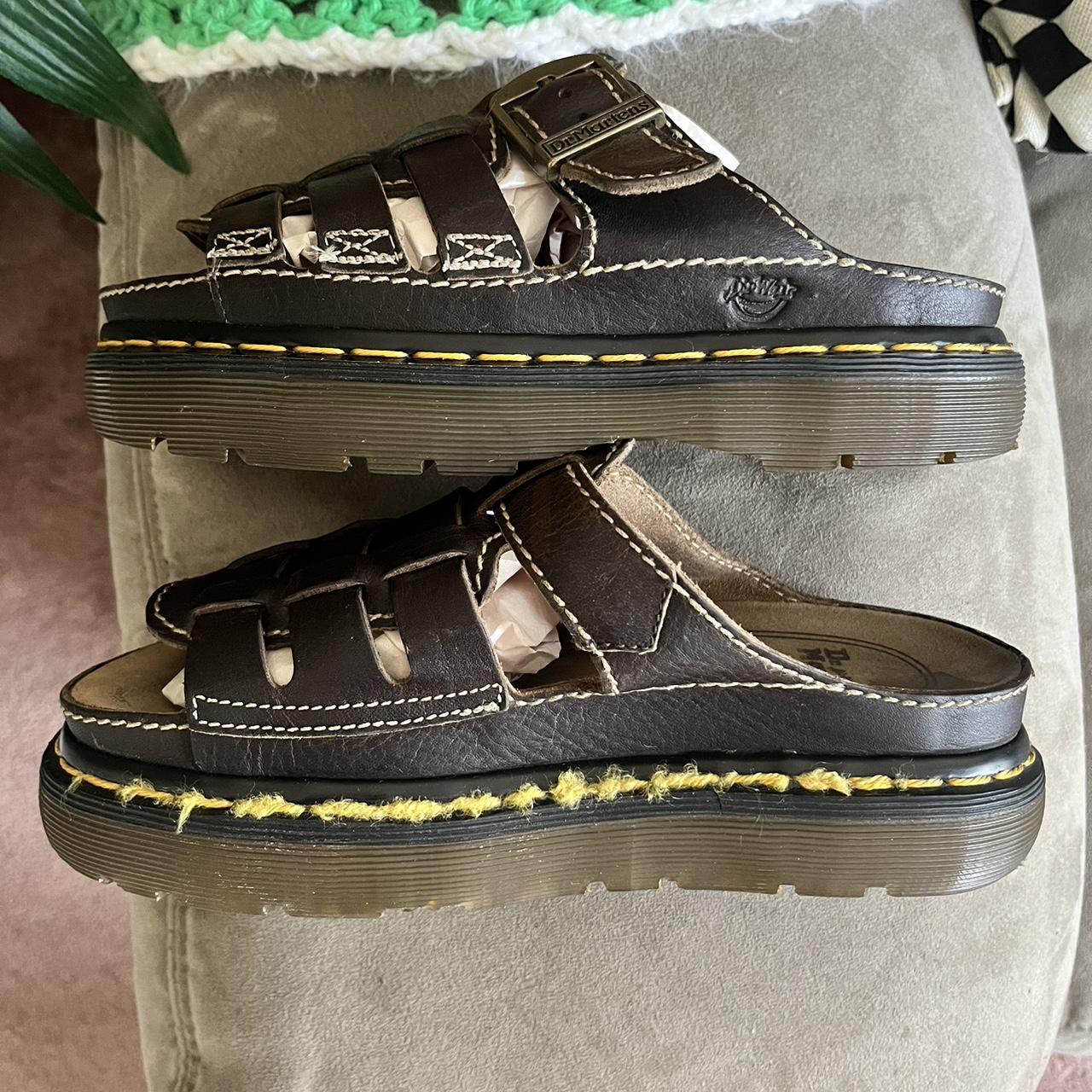 Fisherman chunky Doc Marten slip on 🖤 Gorgeous doc... - Depop