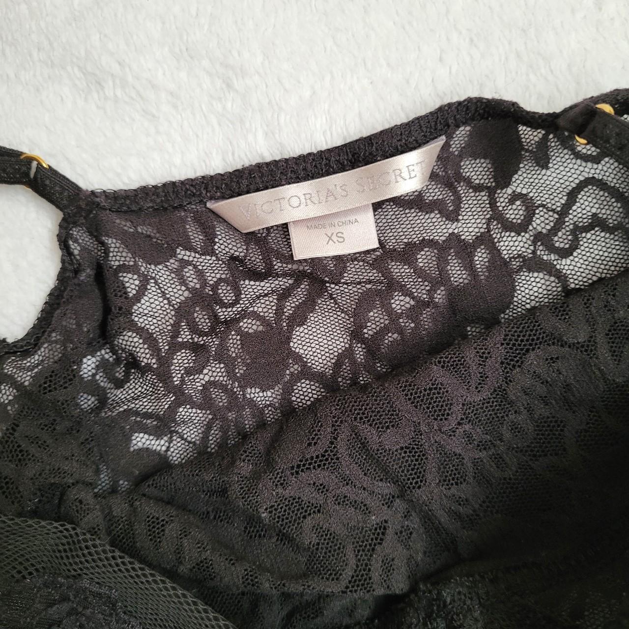 Sexy black Gothic lace lingerie mini dress nighty-... | Depop