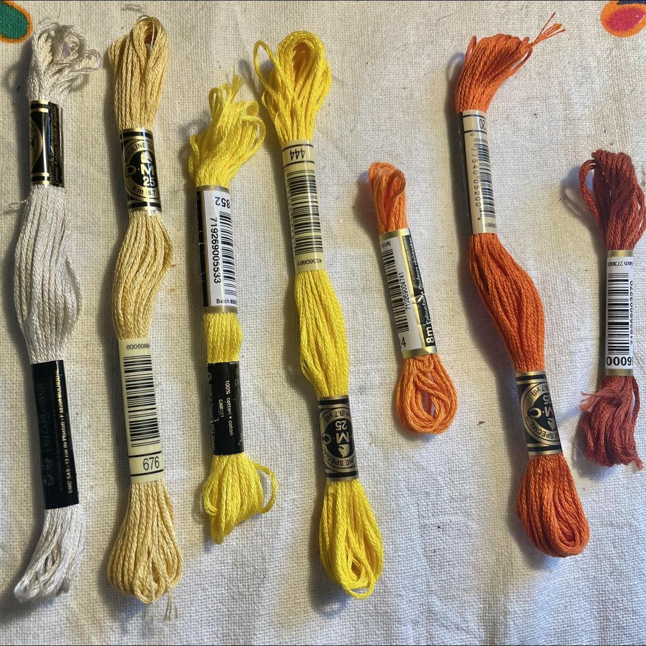 The colour string options for the macrame hangings,... - Depop
