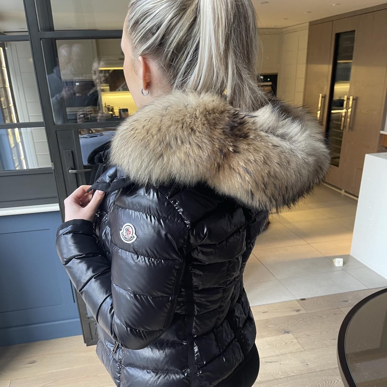 100% AUTHENTIC MONCLER COAT Size 0 Worn but good... - Depop