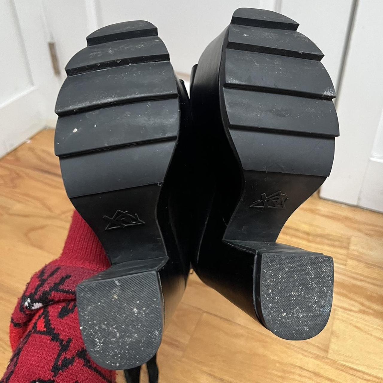 YRU x Dolls Kill Ballet Bae Platform Heels • Size... - Depop