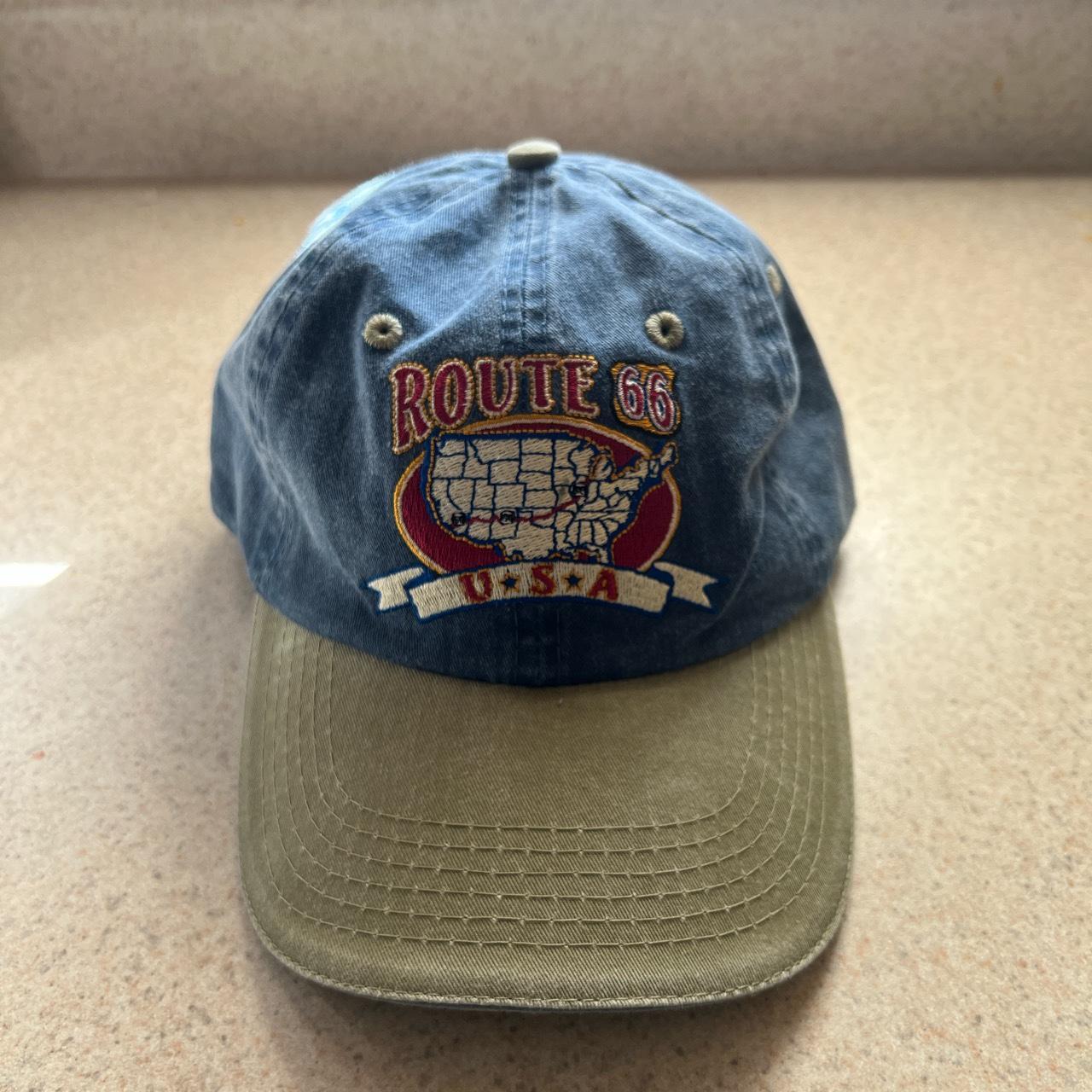Vintage Route 66 Cap - Depop