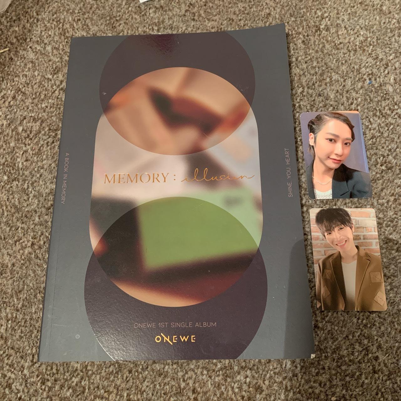 Onewe memory: illusion album with photocards #onewe... - Depop