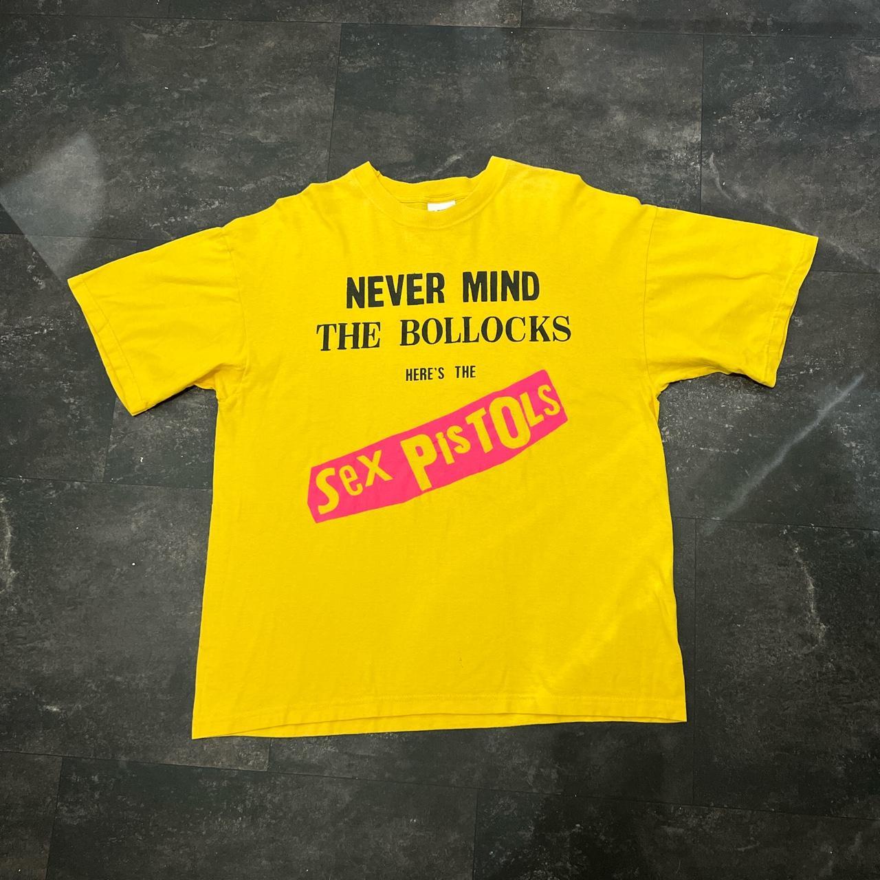 Vintage Sex Pistols T Shirt • Late 90s • Never Mind Depop