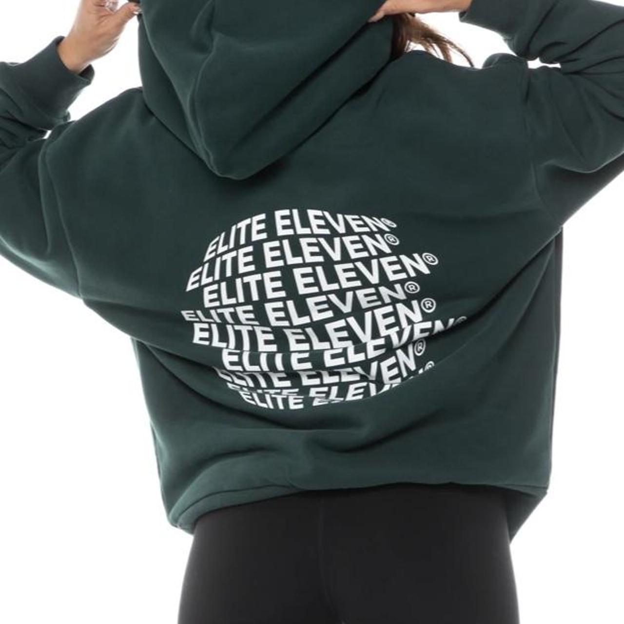 Elite eleven community hoodie in dark green Size... - Depop
