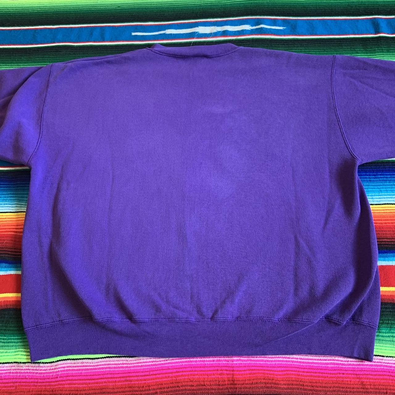 Purple vintage 90s UNIVERSITY OF WASHINGTON HUSKIES... - Depop