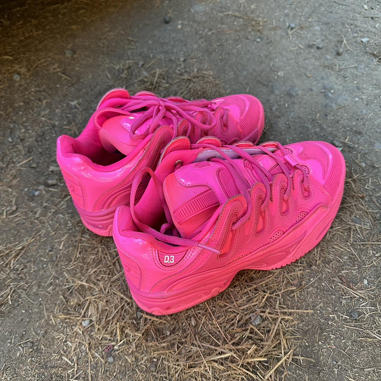 pink/pink/pink osiris d3 2001 💖🫦🧠 size 9.5 women /... - Depop