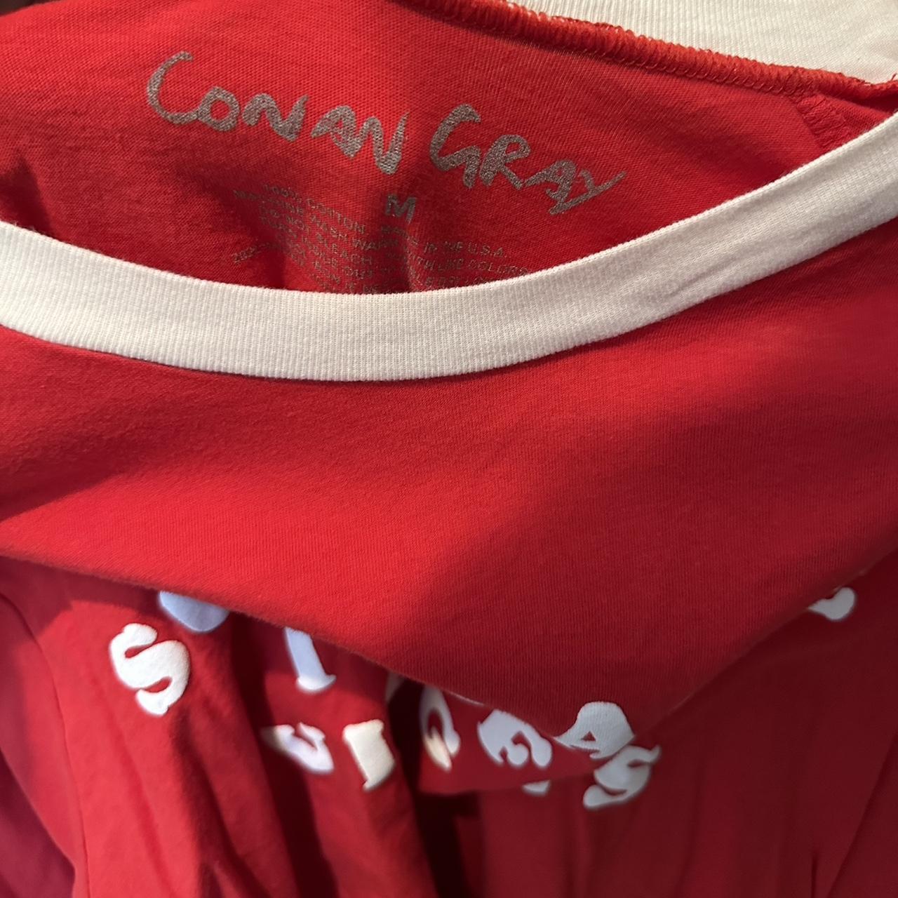 Superache is for virgins Conan gray merch red and... - Depop