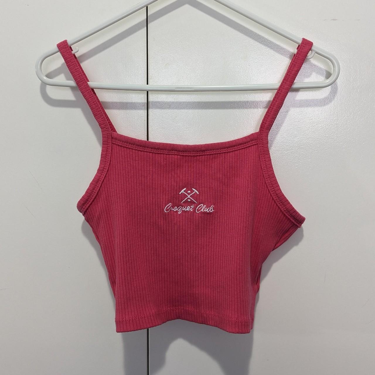 HOT PINK CROQUET CLUB CAMI 💗🏑 *PHOTOS TO BE ADDED... | Depop