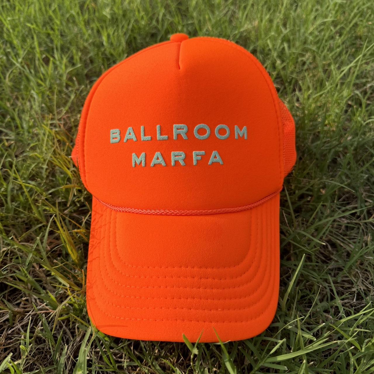 Ballroom Marta Neon Orange Trucker Hat OSFA New... - Depop